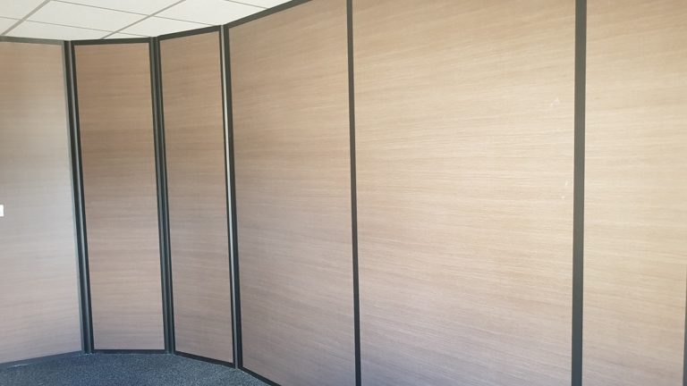 Réalisations : Cloisons pleines | Espace Cloisons Alu
